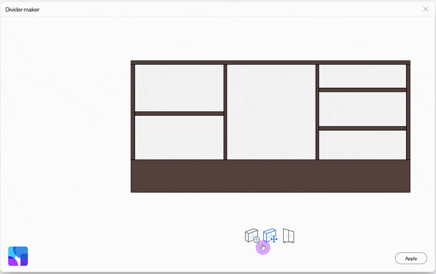 Using the divider component – 3CAD