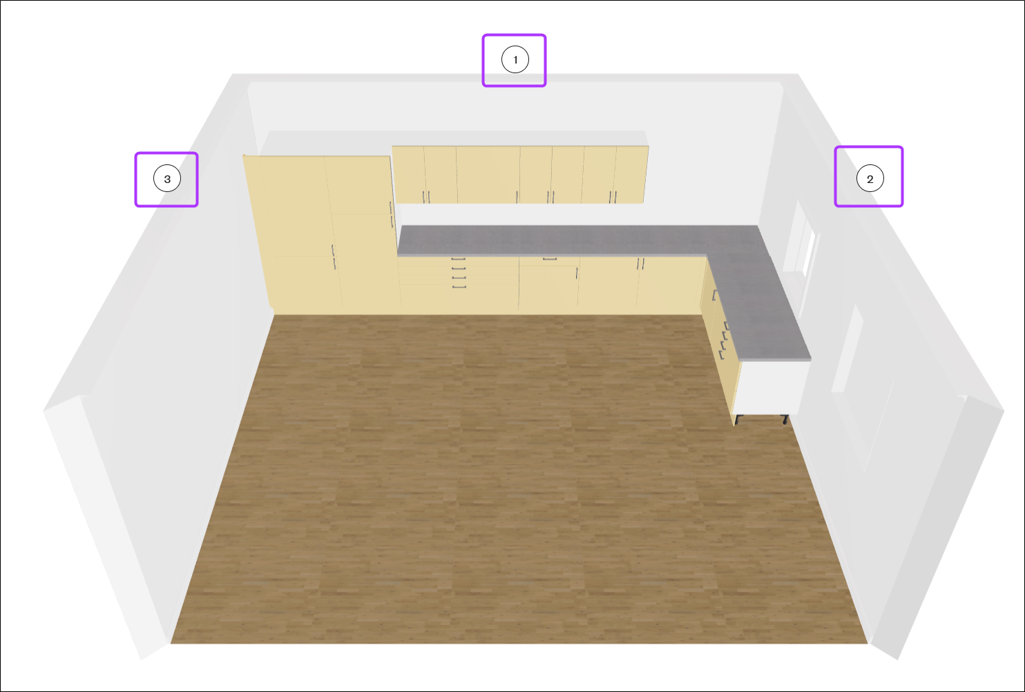 Dynamic Elevation Planning (Elevation mode - Vista H) – 3CAD